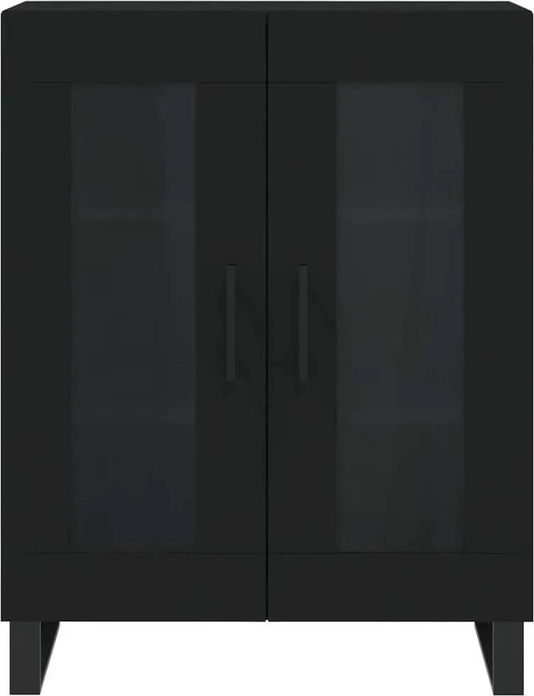 vidaXL Skříň highboard 69,5 x 34 x 180 cm kompozitní dřevo [3195756] Barva: bílá s vysokým leskem