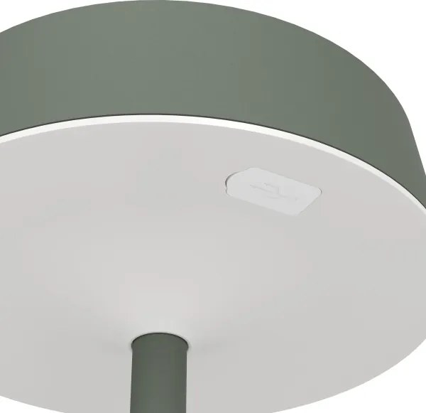 Eglo 75878-LED St. solár. nab. stolní lampa SIMERI LED/3W/5V 1800mAh IP44 zelená