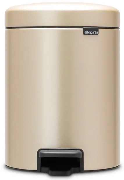 Brabantia NewIcon odpadkový koš 5 l zlatá 304422