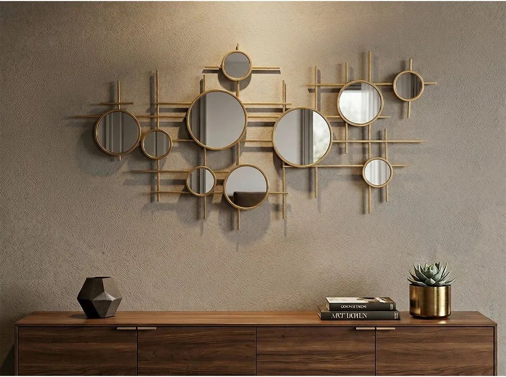 Nástěnné zrcadlo 117x61 cm Gloxy – Mauro Ferretti