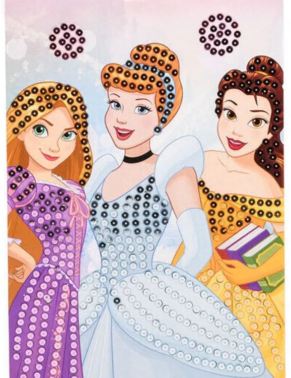 Disney Princess kreativní diamantová mozaika s princeznami