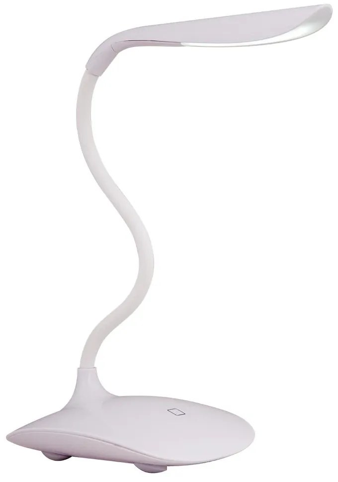 Ledspace LED stolní lampička bílá, stmívatelná, 3W, 250lm NEUTRÁLNÍ