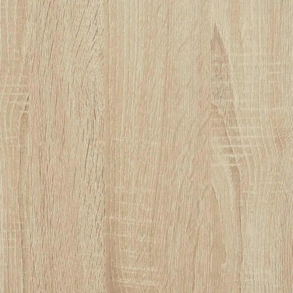 vidaXL Nástěnný věšák na kabáty Sonoma dub 80 x 10,5 x 10,5 cm [874365]