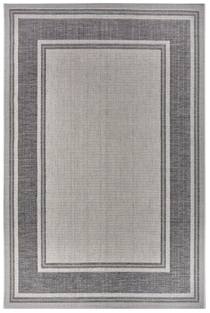 Hanse Home, Kusový koberec Clyde 105910 Cast Beige Grey – na ven i na doma, 76x150, šedá, chodba / předsíň