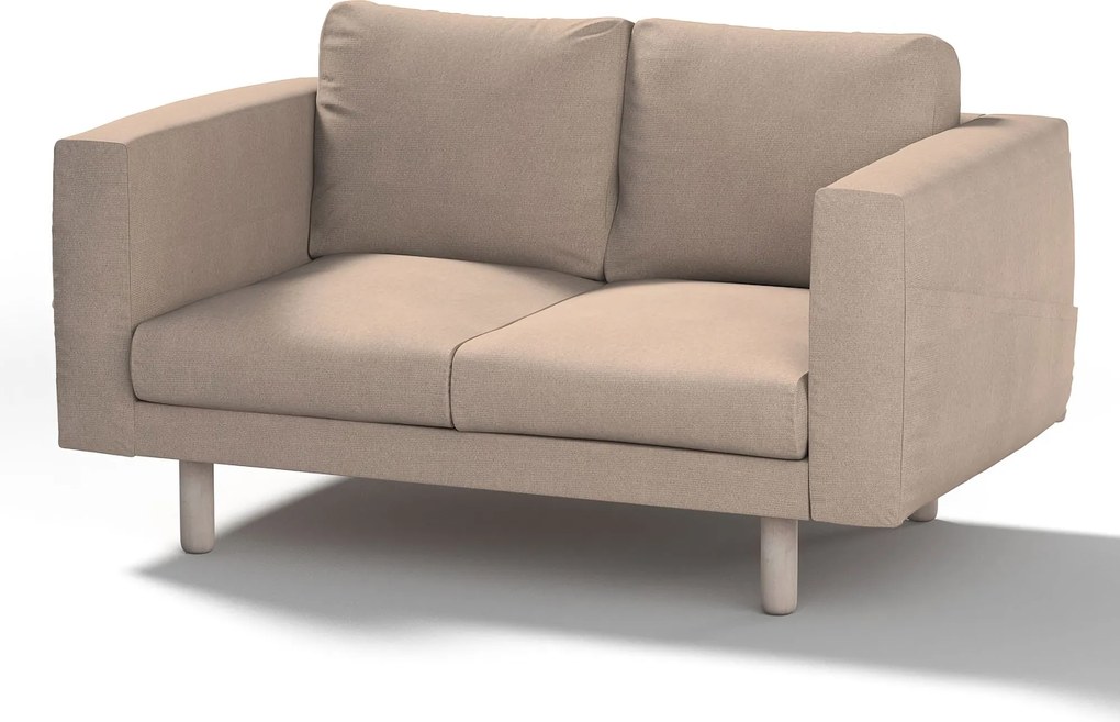 Potah na pohovku IKEA Norsborg 2-místná barva béžová látka pletený vzor
