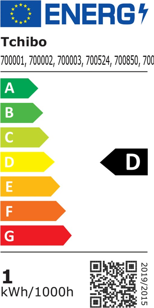 Tchibo - Venkovní dobíjecí stolní lampa LED - barva: modrá