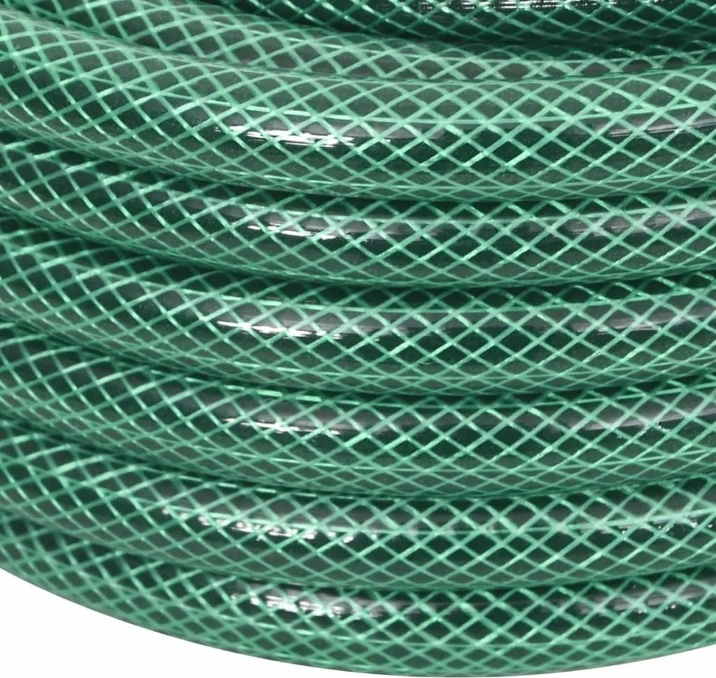 vidaXL Zahradní hadice se sadou koncovek zelená 0,5" 20 m PVC [154370]
