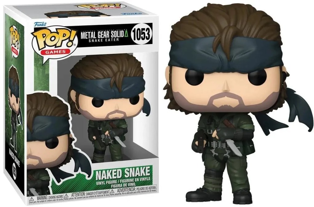 Funko pop! metal gear solid snake eater naked snake 1053