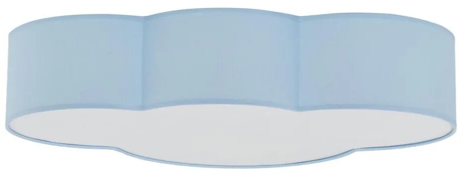 Brilagi - Dětské stropní svítidlo NIMBUS 4xE27/15W/230V 46x63 cm modrá 11233