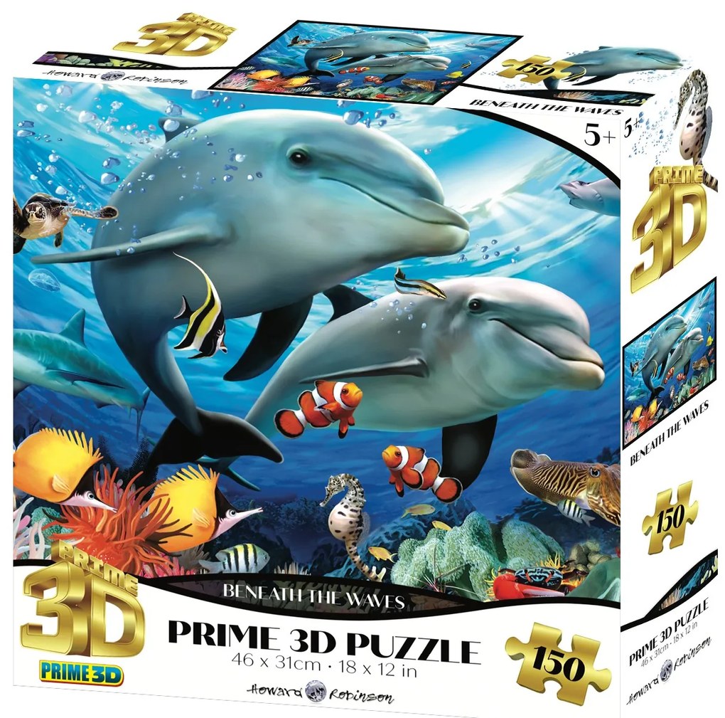 PRIME 3D PUZZLE - Pod vlnou 150 dílků