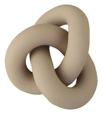 Keramická dekorace Knot Sand COOEE Design