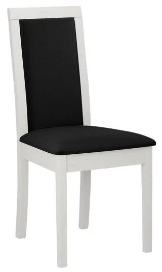 Čalouněná jídelní židle Heven IV, Barva dřeva: bílá, Potah: Zetta 300