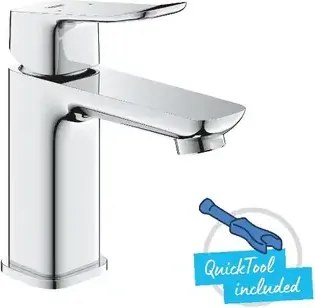 Grohe Dice - Umyvadlová baterie s výpustí Push-Open chrom