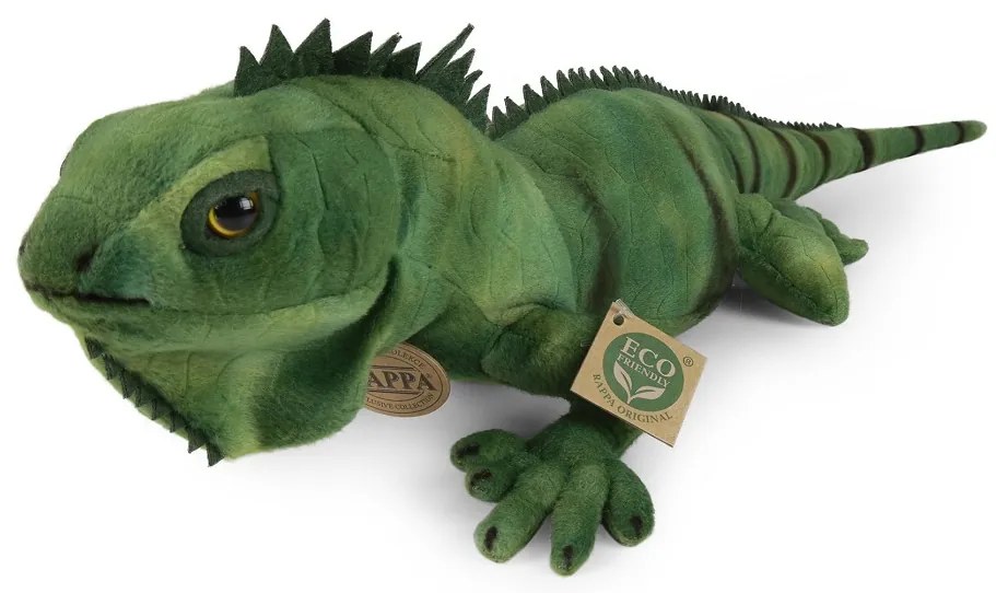 Rappa Plyšový leguán zelený 70 cm ECO-FRIENDLY