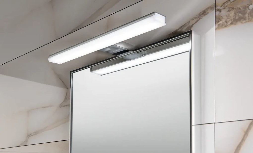 Sapho Felina LED osvětlení zrcadla 8W 308 x 15 x 112 mm chrom FE045