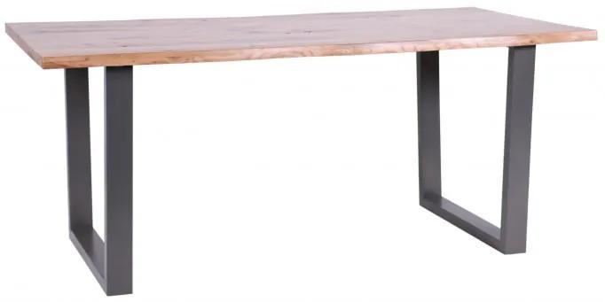 Jídelní stůl Living Edge 160cm divoký dub 35mm