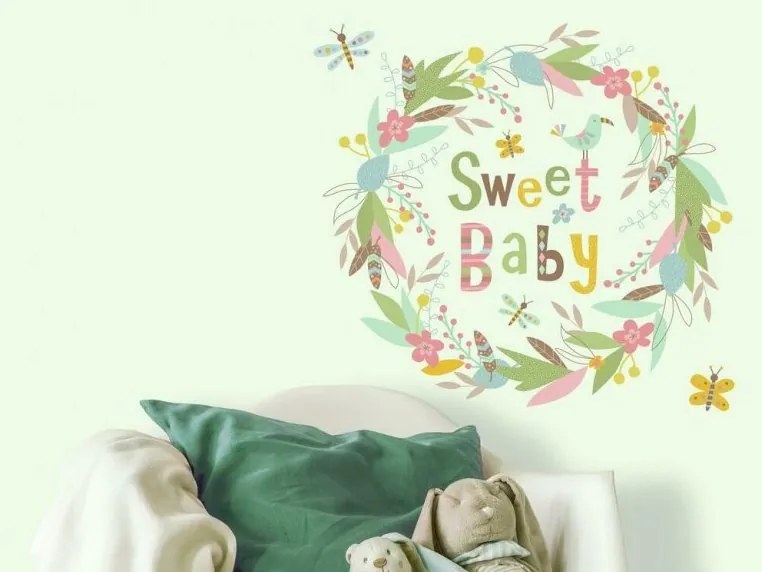 York Wallcoverings Samolepící nápis do dětského pokoje SWEET BABY