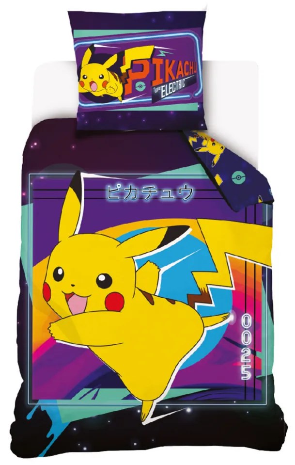 POKÉMON POWER bavlněné povlečení 140x200 cm