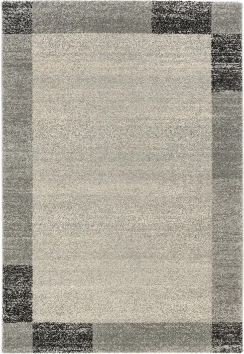 Moderní Kusový koberec Samoa 152040 Černý Typ: 67x130 cm