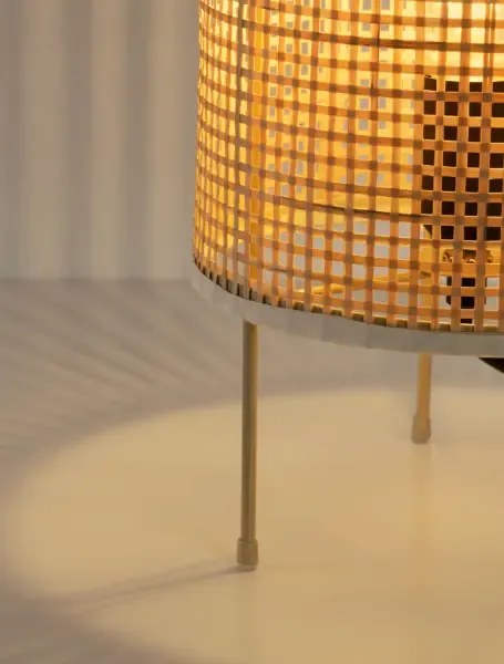 Designová stolní lampa Canto přírodní
