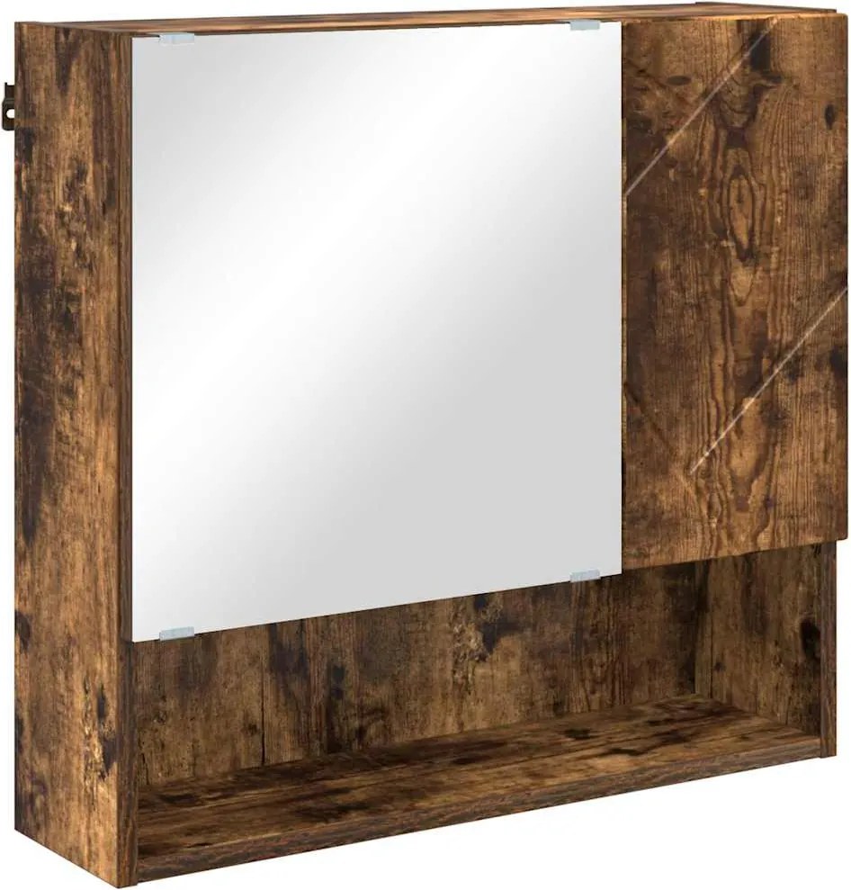 Sada koupelnového nábytku 2 ks Kouřový dub 61 x 35 x 64 cm 3392938