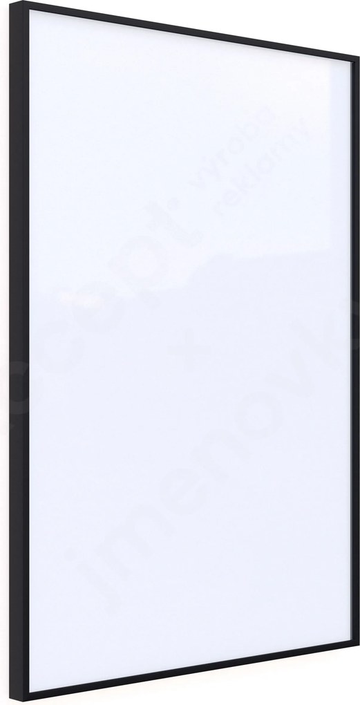 ACCEPT Dveřní tabulka Plato X 148 x 210 mm (černá) - černá tabulka