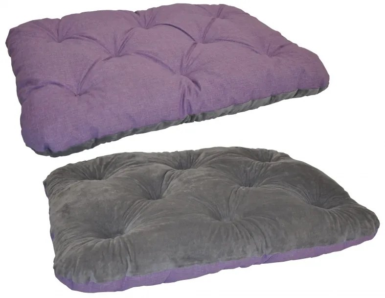 Axin Trading Podložka pod psa AXIN Deluxe 100x70 cm Barva potahu: Fialová