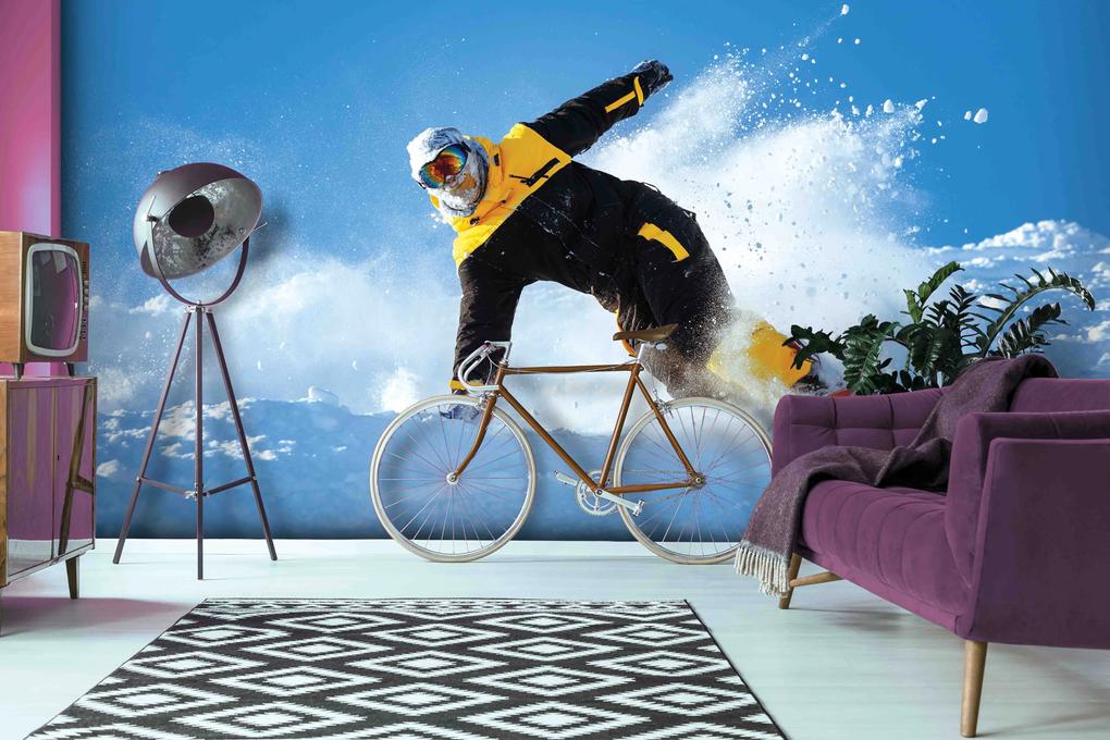 Malvis Tapeta Snowboardista Vel. (šířka x výška): 216 x 140 cm