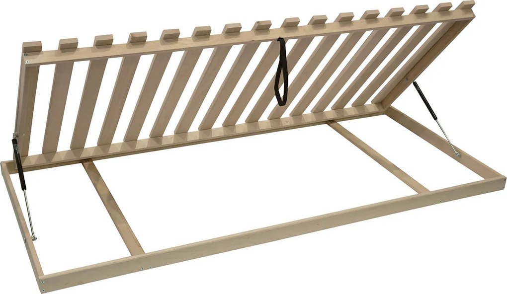 Výklopný laťový rošt Materasso Masiv BV-buk 70x200 cm