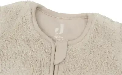 JOLLEIN Spací pytel 2v1 60cm Fluffy Sand / od 0 do 3 měsíců