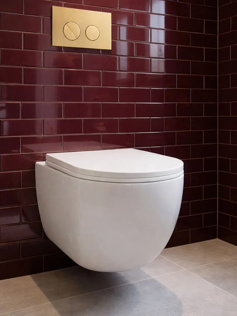 UPTrend Závěsný WC komplet bez příruby CANEO VORTEX TR2196DF včetně Soft-Close sedátka, bílá lesk