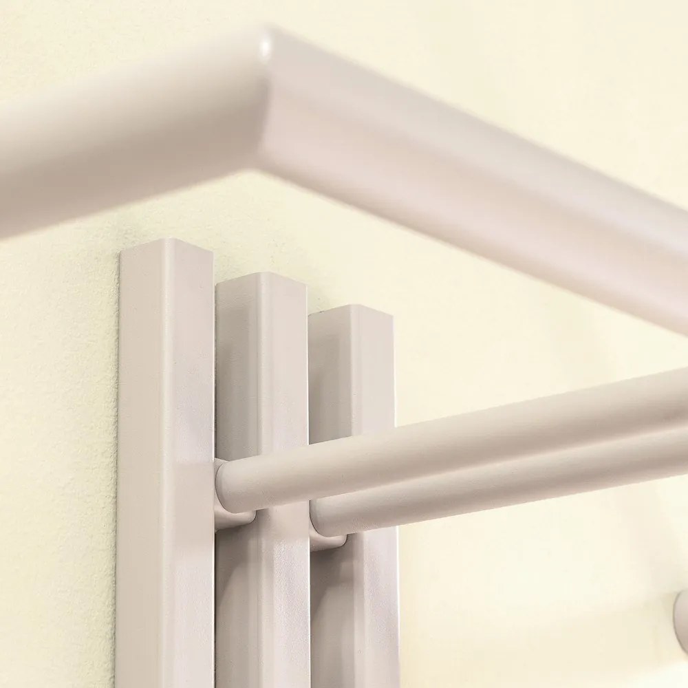 Taupe ocelový nástěnný věšák 65 cm Senza – Spinder Design