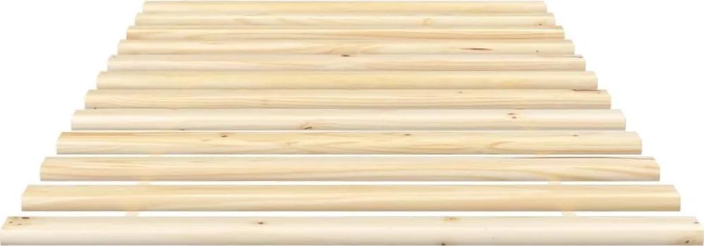 vidaXL Lamelový rošt 80 x 200 cm masivní borové dřevo [377304]