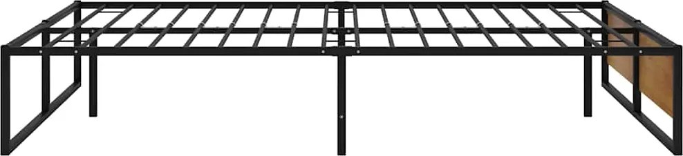 Rám postele černý kovový 120 x 200 cm 324815