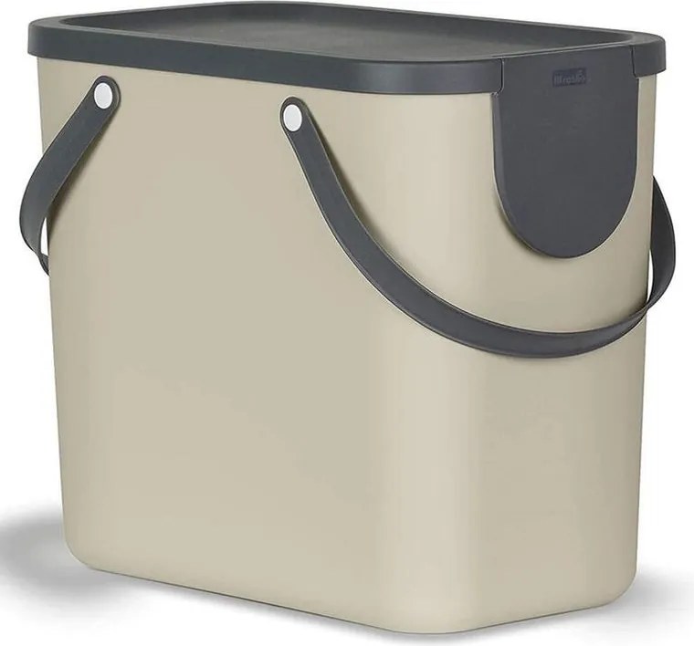 Koš na tříděný odpad ALBULA cappuccino 25 l