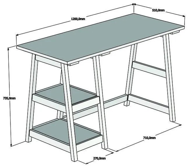 Knihovna Perlas bílá