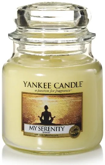 Vonná svíčka Yankee Candle MY SERENITY - střední