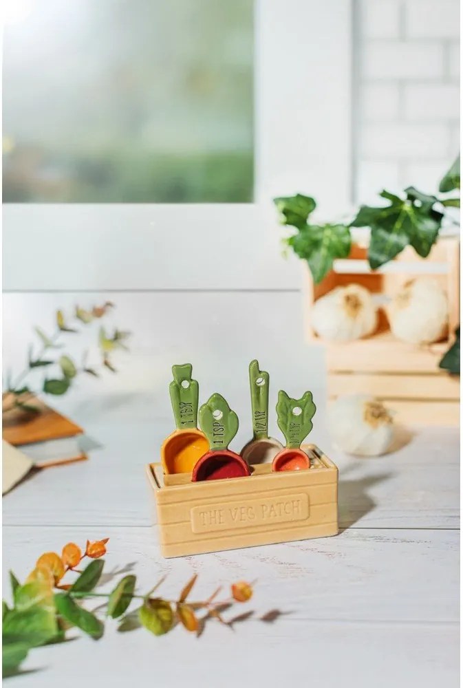 Keramické odměrky v sadě 4 ks Vegetable – Sass & Belle