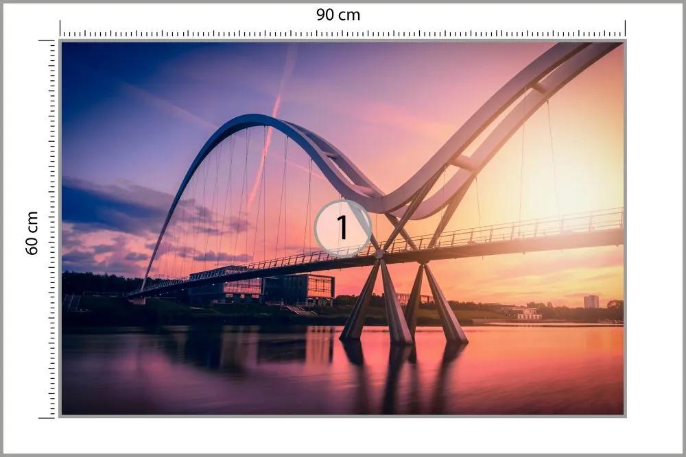 Fototapeta Most 3D Omyvatelný vlies 152.5x104