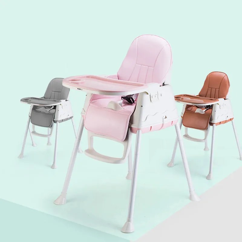 Dětská jídelní židlička PupyHou 3v1 Barva: Hnědá