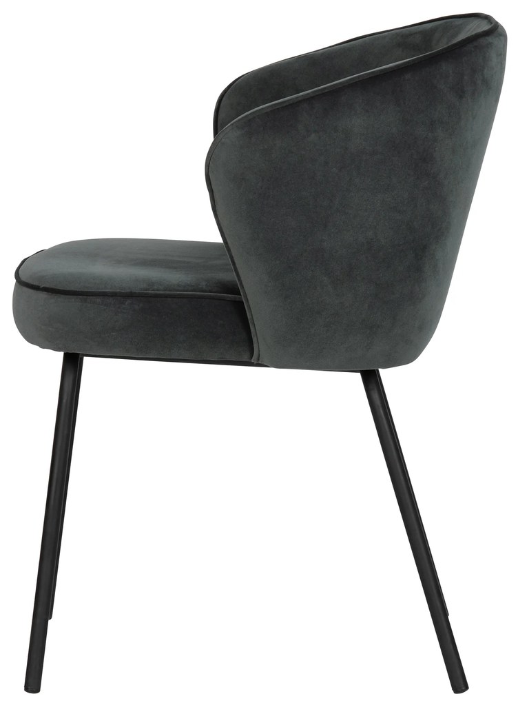 BePureHome Jídelní židle ADMIT temně modrá 800172-SA