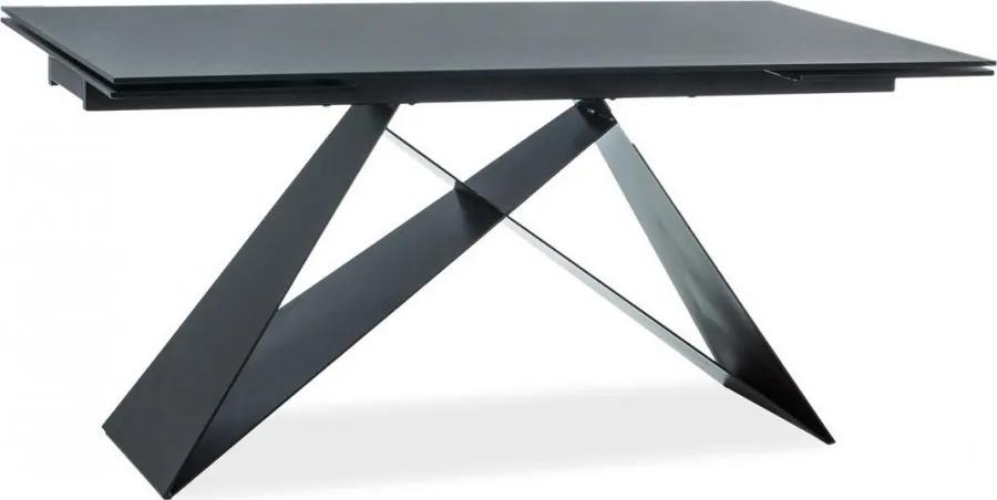 Casarredo - Komfort nábytek Rozkládací jídelní stůl WESTIN černá