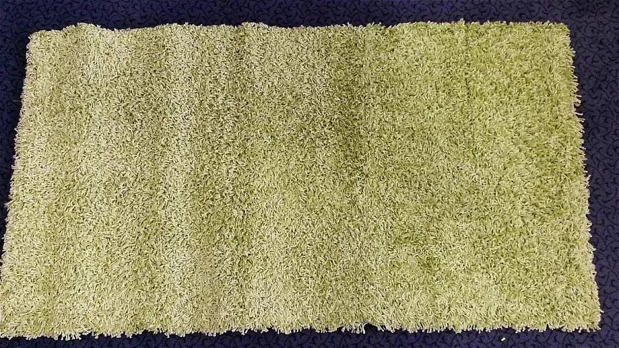 Kusový koberec SHAGGY EXTRA zelený 80/150