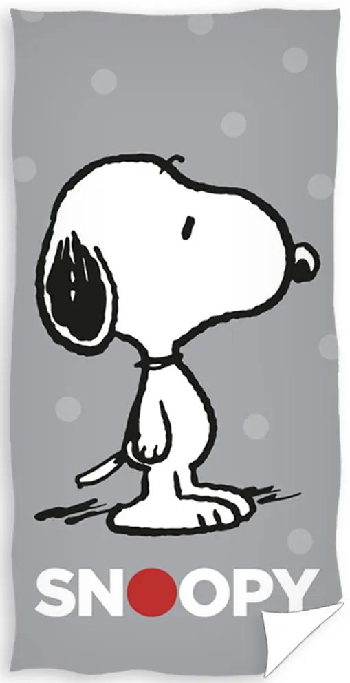Dětská osuška Snoopy Grey