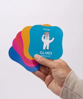 Clixo Classroom Magnetická stavebnice / 100ks / od 4 let