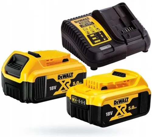 Kombo sada aku nářadí 18V/2x5,0Ah DeWALT DCK2020P2T