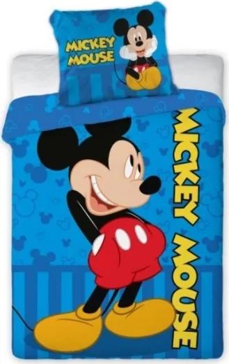 Faro Bavlněné dětské povlečení Mickey Mouse, Smile, 135x100 cm 135x100