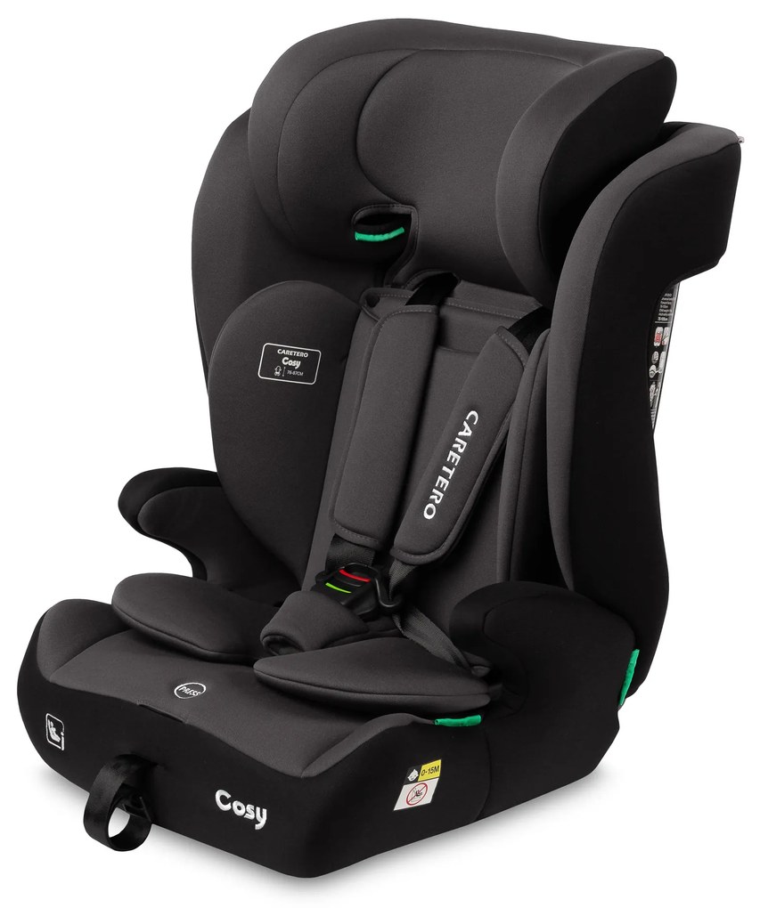 Autosedačka CARETERO COSY I-size 76-150 cm Farba: Black