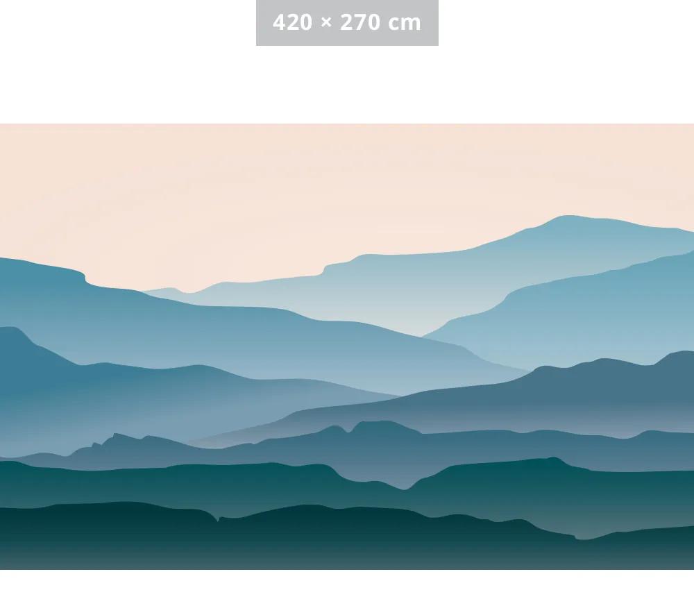 obrazová tapeta Mont Pourri Velikost: 150 × 270 cm