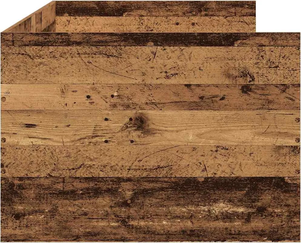 Daybed se zásuvkou Staré dřevo 90 x 190 cm Kompozitní dřevo 3333996
